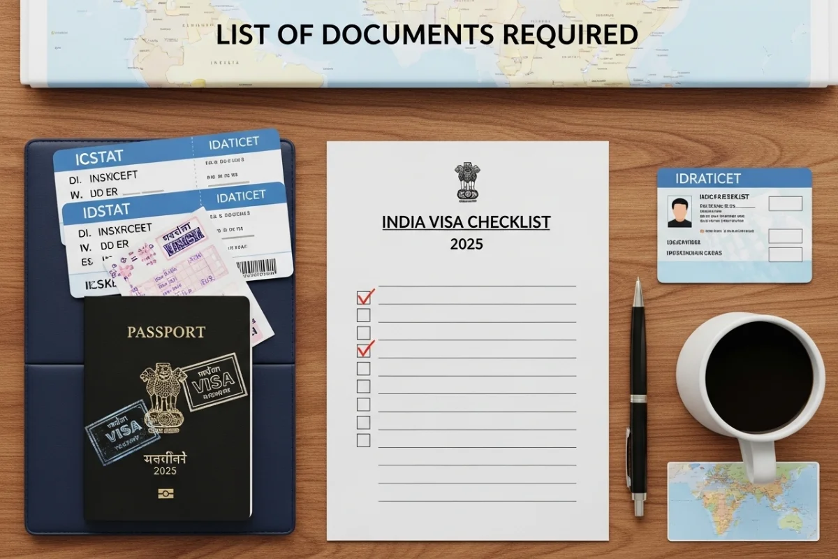 India Visa Checklist 2025: List of Documents Required